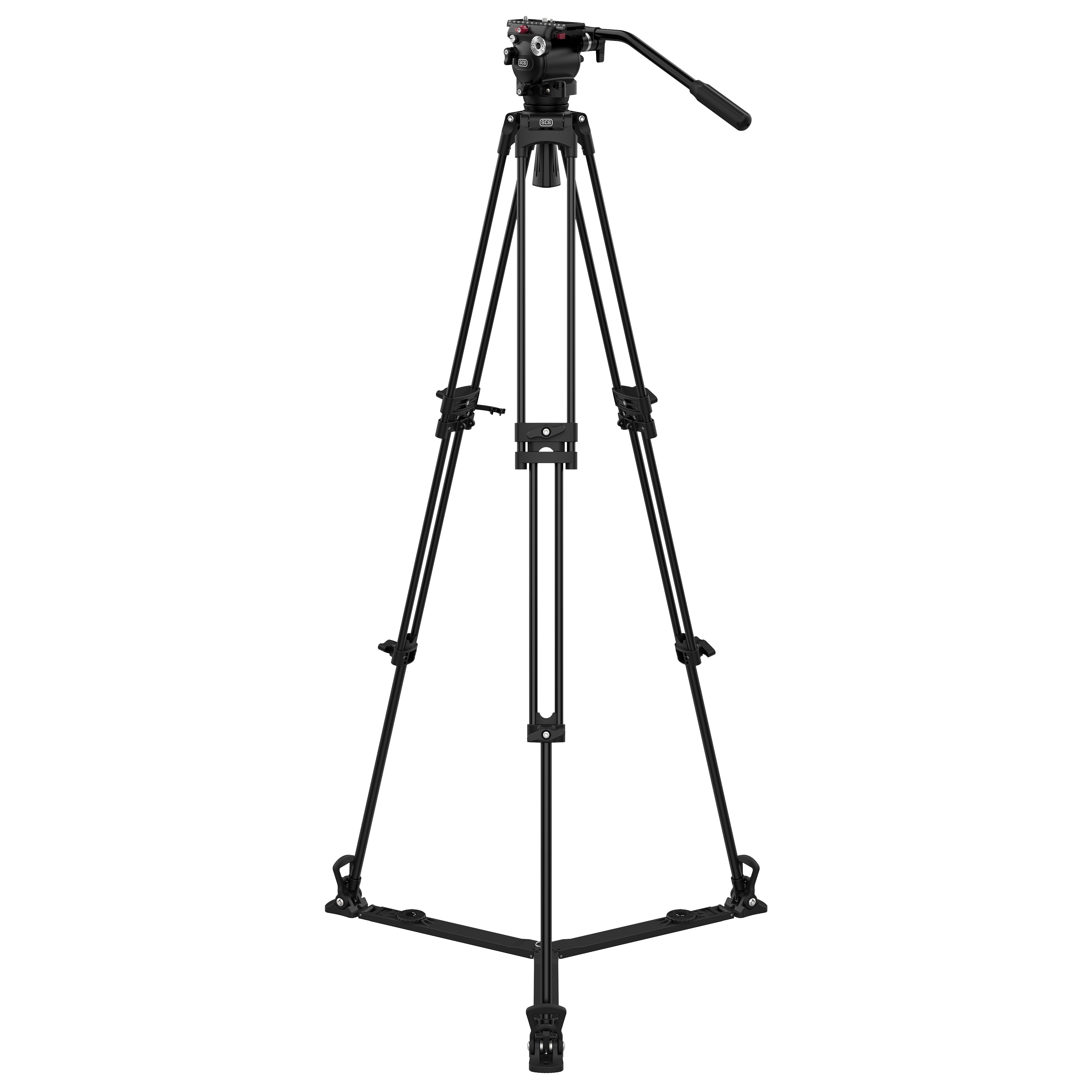 Scg F5 Aluminum Fluid Video Tripod System Scg Pro